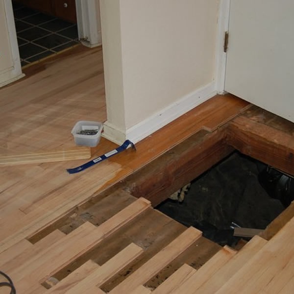 Hardwood Floor Repair - Bethel Painting